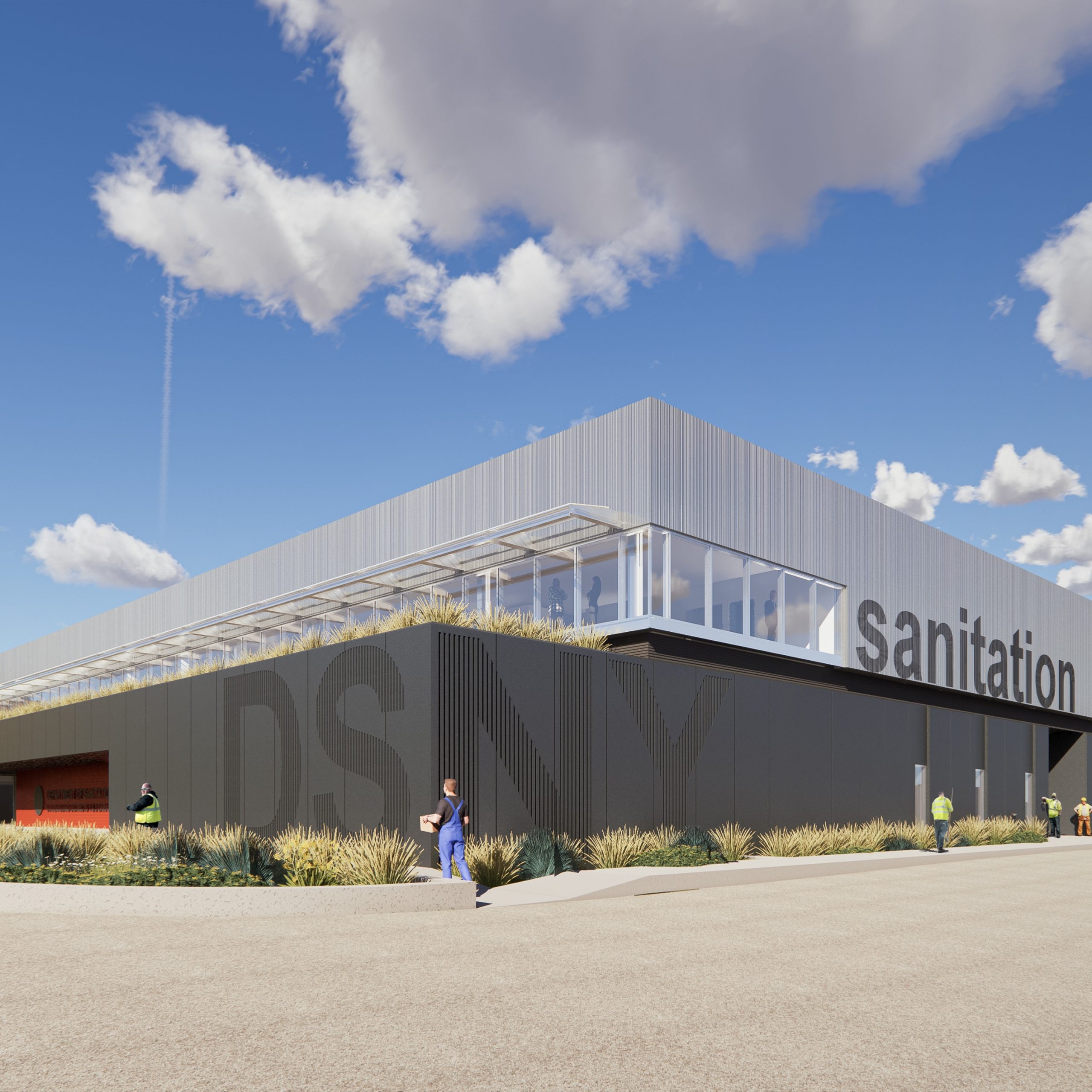 DSNY Staten Island Districts 1-3 Garage | ASA — Andrea Steele Architecture