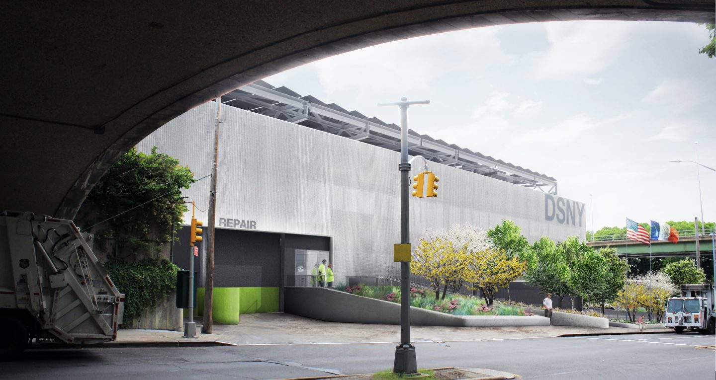DSNY Queens Districts 11-13 Garage | ASA — Andrea Steele Architecture